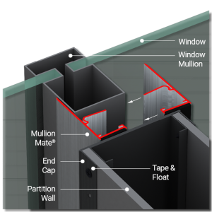 MULLION MATE® PARTITION GAP CLOSURES | Gordon Inc