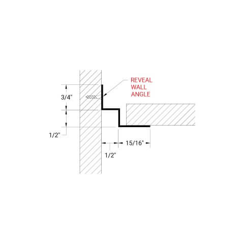 REVEAL WALL ANGLE | Gordon Inc